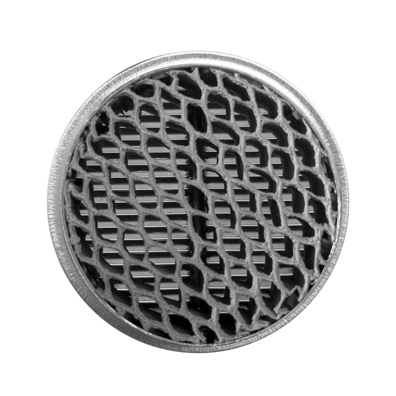 Vulcan 2" Round Fire Resistant Louvered Eave Circle Vent - VER2