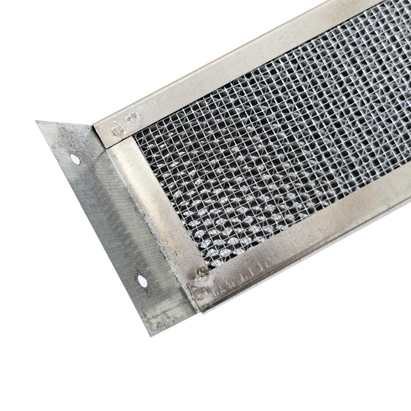 Vulcan Vent 3-1/2x14in Fire Resistant Eave Galvanized Vent for trusses ...