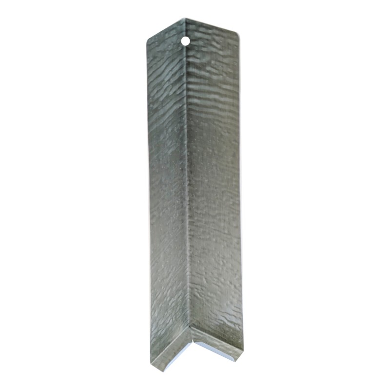 8" Aluminum Lap Siding Corner Primed Wood Grain Texture for 7/16"x8 ...
